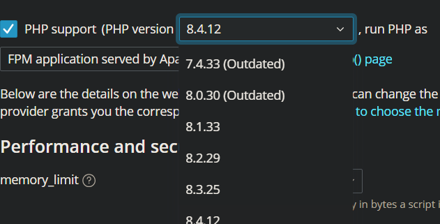 Install different PHP versions in Plesk – Clouding.io