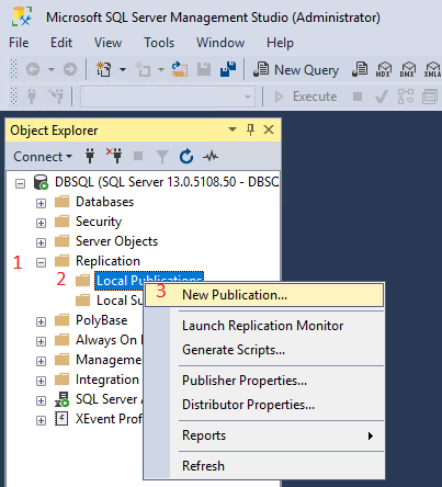Replicación de Base de Datos SQL Server – Clouding.io