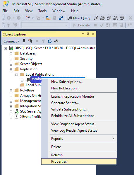 Replicación de Base de Datos SQL Server – Clouding.io