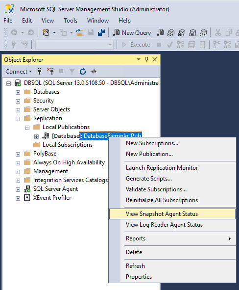 Replicación de Base de Datos SQL Server – Clouding.io